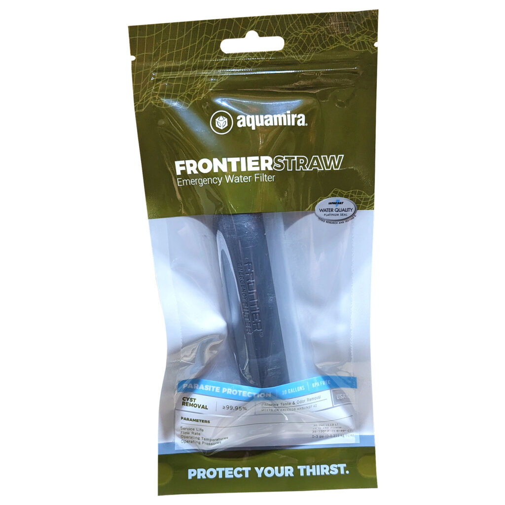 FRONTIER STRAW WATER FILTER – Adventure Outdoor Supplies